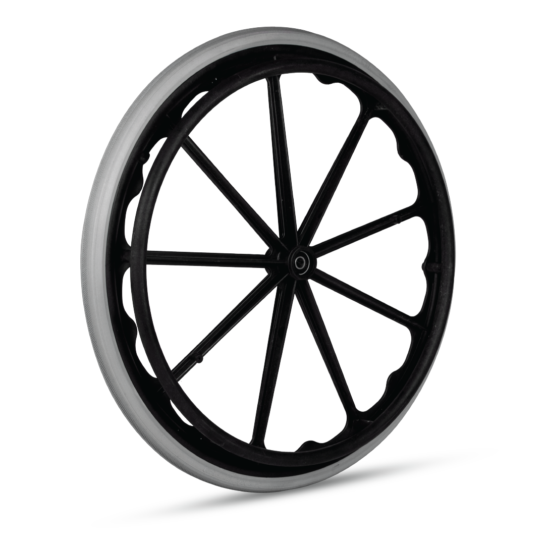 Wheelchair Big Wheel With Moulded Mag Type & Bear - (1 Piece) – Vissco Next